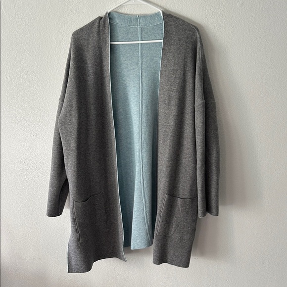 J. Jill | Sweaters | J Jill Gray Open Front Cardigan | Poshmark